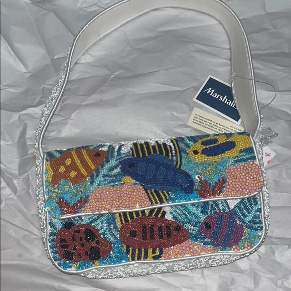 Bags | Viral Beaded Fish Bag | Poshmark